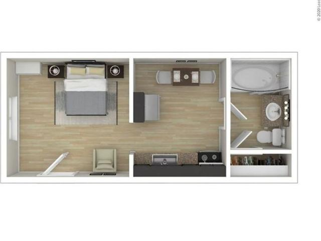Celtic Arms Studios Studio Apartment for Rent at 2408 2nd Ave, San Diego, CA 92101 Park West