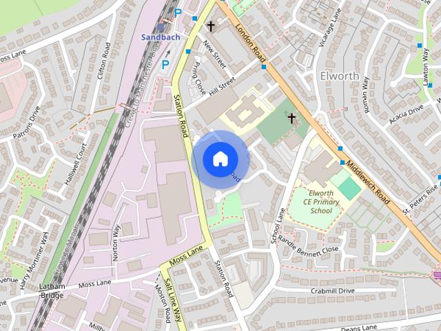 Cestria Close, Sandbach