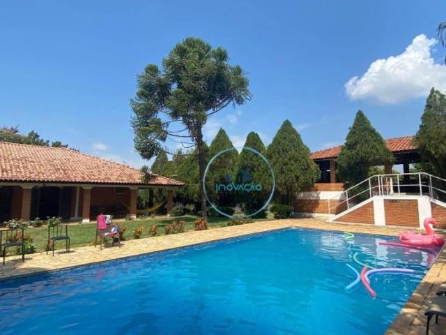 CH 269 Chácara com 8 dormitórios à venda, 5000 m² por R$ 2.100.000 Alpes das Águas São Pedro/S