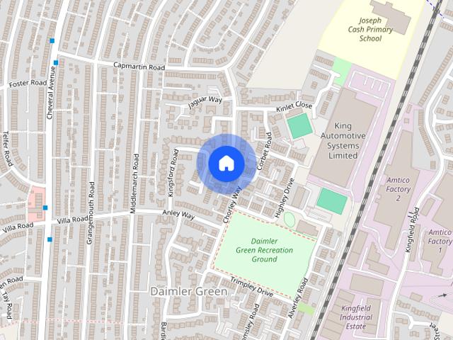 Chorley Way, Daimler Green, Coventry, CV6