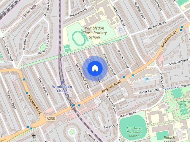 Chatsworth Avenue, Wimbledon, London, SW20