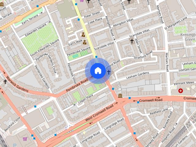 Chatsworth Court, Pembroke Road, W8