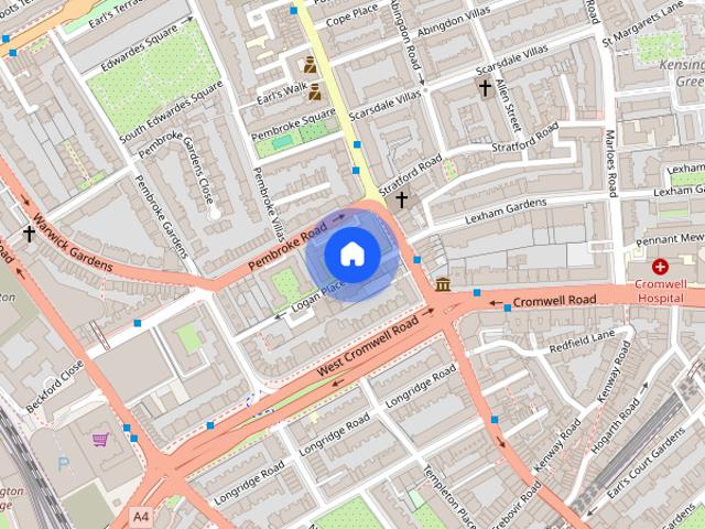 Chatsworth Court, Pembroke Road, W8