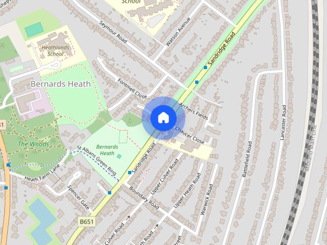 Chaucer Close, Sandridge Road, St. Albans, Hertfordshire, AL1