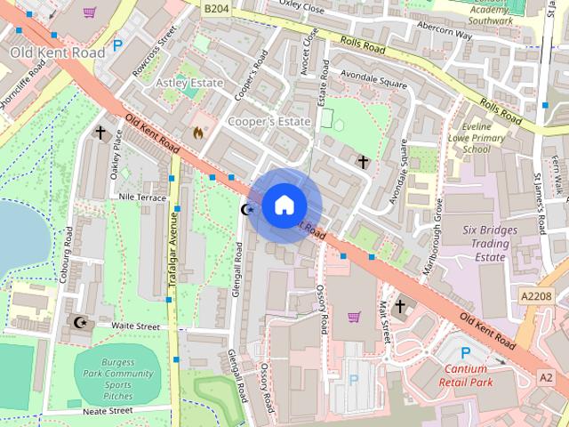 Chaucer Drive, Old Kent Road, SE1