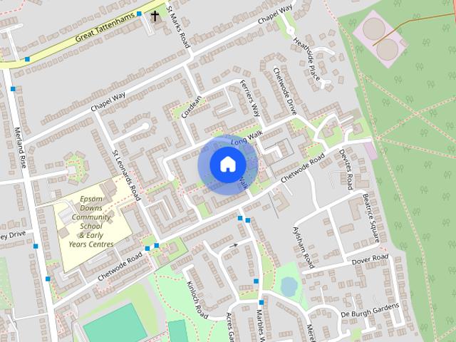 Chavecroft Terrace, Broad Walk, Epsom, Surrey, KT18
