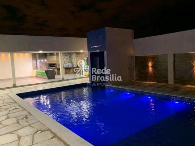 CHAC. 23 RESD. JARDINS 06 SUÍTES MODERNA PISCINA AQUECIDA 800m² LAZER COMPLETO GUARÁ