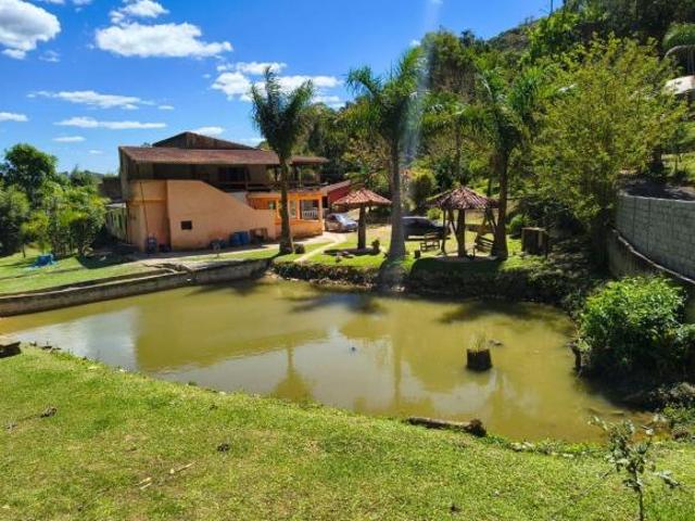 CHÁCARA NA DIVISA SÃO LOURENÇO DA SERRA / JUQUITIBA SP COM LAGO É PISCINA