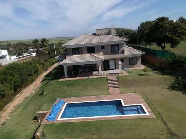 Chácara nova com 3 suítes mais escritório à venda, 2520 m² por R$ 3.600.000 Vale das Laranjeiras