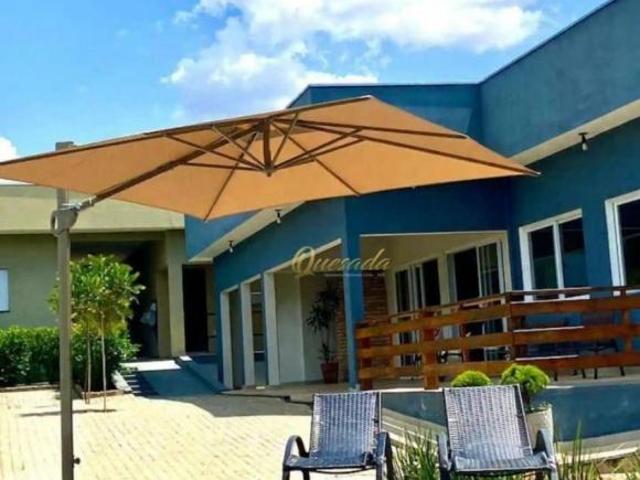 Chácara à venda, 4 suítes, piscina, Recanto Campestre Internacional de Viracopos, Indaiatuba