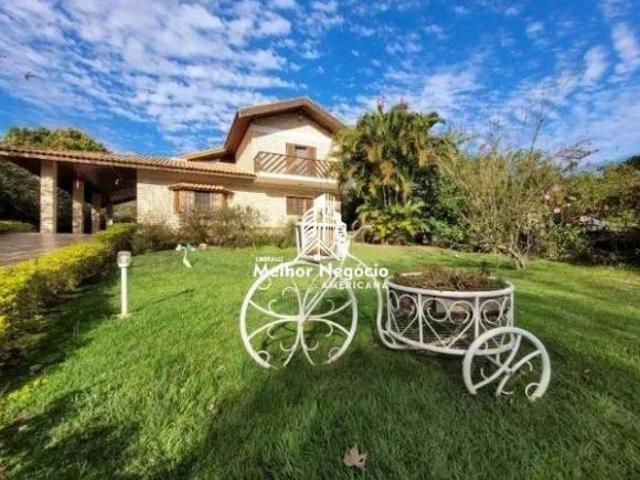 Chácara à venda em Americana, Recanto Vista Alegre, com 3 quartos, com 1000 m²
