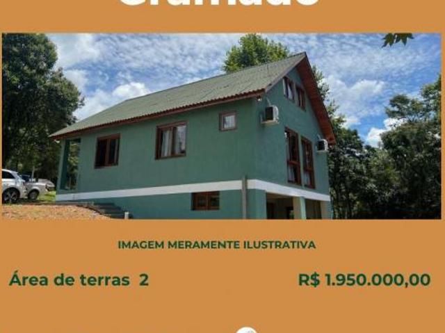 Chácara à venda em Gramado, Carazal, com 2 quartos, 20000m²