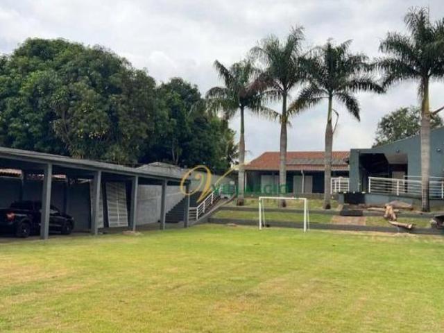 Chácara com 4 dormitórios à venda, 1200 m² por R$ 980.000,00 Residencial Vista Alegre I Zona Rura