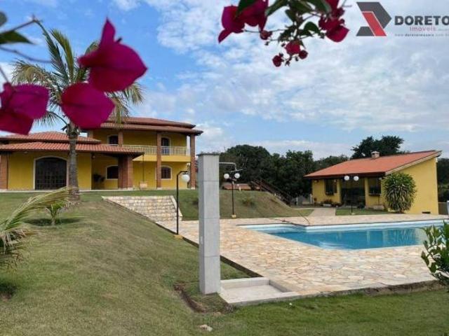 Chácara com 4 dormitórios à venda, 2000 m² por R$ 2.000.000,00 Green Ville Boituva/SP