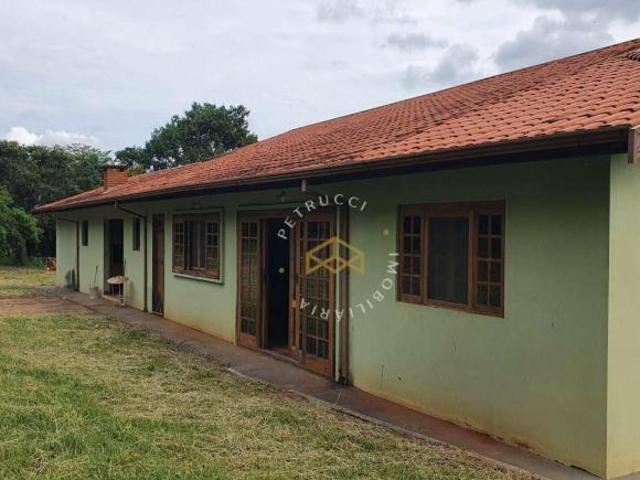 Chácara com 4 dormitórios à venda, 2020 m² por R$ 586.000,00 Thermas de Santa Barbara Águas de S