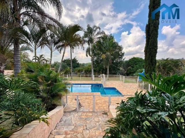 Chácara com 4 dormitórios à venda, 2500 m² por R$ 1.700.000,00 Chácara Residencial Paraíso Marriot