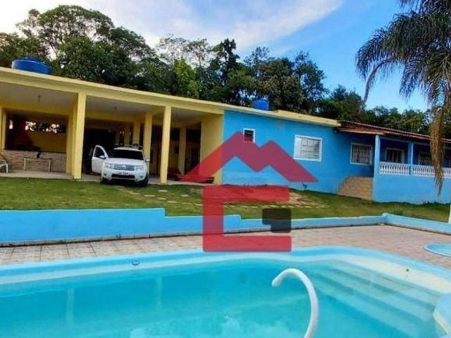 Chácara com 4 dormitórios à venda, 2500 m² por R$ 490.000,00 Centro Canguera São Roque/SP