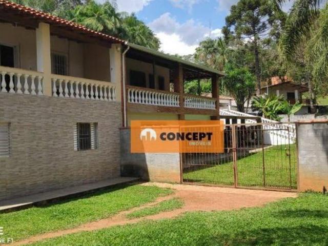 Chácara com 4 dormitórios à venda, 3700 m² por R$ 990.000,00 Recanto Alpina Santa Isabel/SP