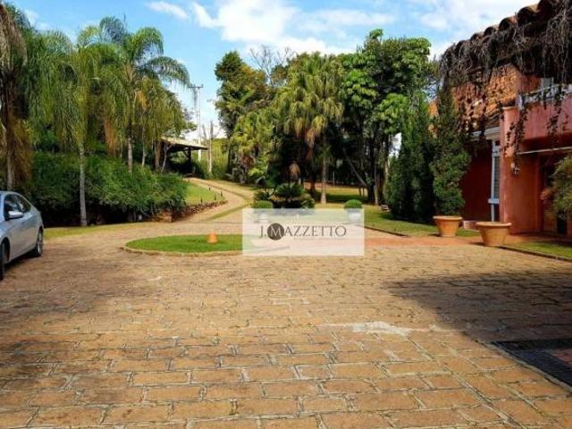 Chácara com 4 dormitórios à venda, 5 m² por R$ 4.600.000,00 Lagos de Shanadu Indaiatuba/SP