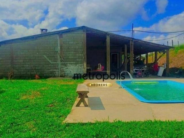 Chácara com 4 dormitórios à venda, 6573 m² por R$ 500.000,00 Estância Piratininga Suzano/SP