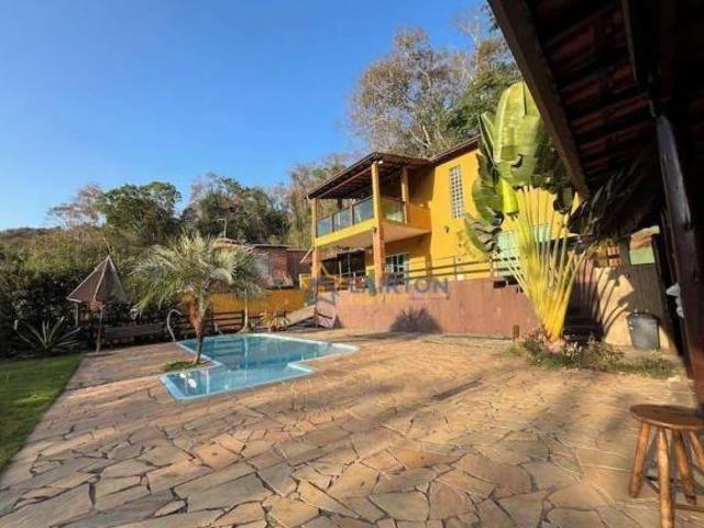 Chácara com 4 dormitórios à venda, 750 m² por R$ 850.000,00 Jundiaizinho Atibaia/SP