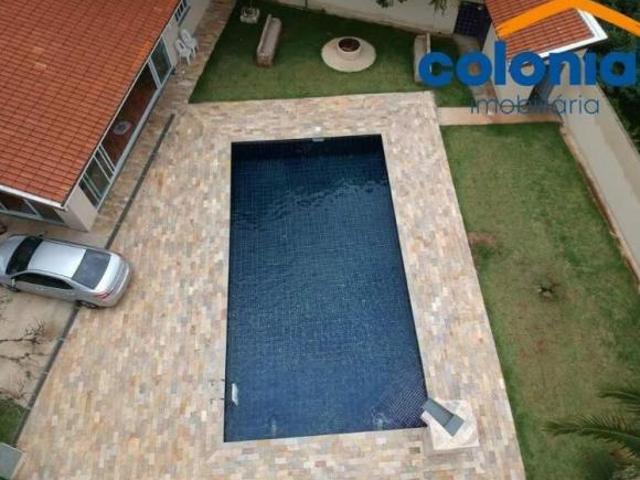 CHÁCARA COM 4 QUARTOS, COM SUÍTE, SALÃO DE JOGOS, SALÃO DE FESTAS, PISCINA, CHURRASQUEIRA, SAUNA, CA