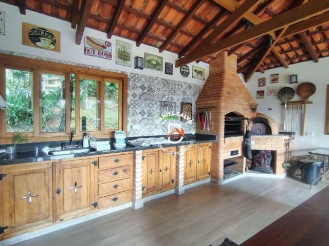 Chácara com 5 dormitórios à venda, 1150 m² por R$ 2.750.000,00 Condomínio Fechado Atibaia Atiba