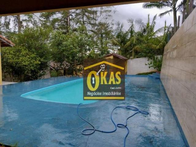 Chácara com 5 dormitórios à venda, 1400 m² por R$ 680.000,00 Clube dos Oficiais Suzano/SP