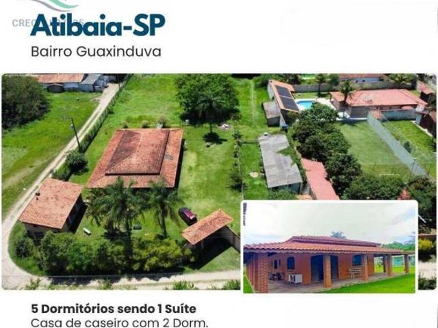 Chácara com 5 quartos, Guaxinduva, Atibaia R$ 790 mil, Cod: 5330