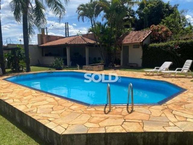 Chácara com 6 dormitórios à venda, 1900 m² por R$ 1.250.000 Jardim Monte Carlo Franca/SP