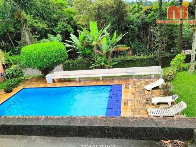 Chácara com 6 dormitórios à venda, 3600 m² por R$ 1.200.000,00 Lagoa Itapecerica da Serra/SP