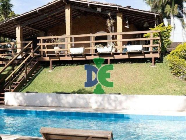 Chácara com 6 dormitórios à venda, 4200 m² por R$ 3.500.000,00 Chácaras Condomínio Recanto Pássaro