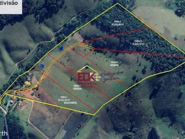 Chácara com 1 dormitório à venda, 24500 m² por R$ 884.000,00 Zona Rural São Luiz do Paraitinga/S