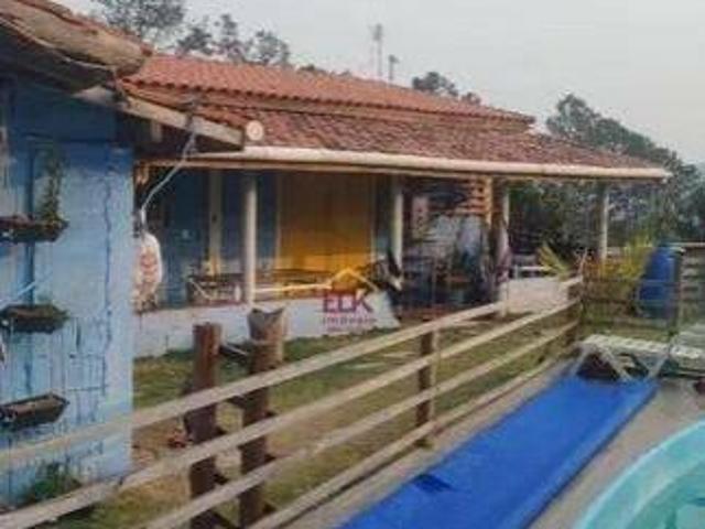 Chácara com 2 dormitórios à venda, 1200 m² por R$ 380.000 Angola Santa Branca/SP