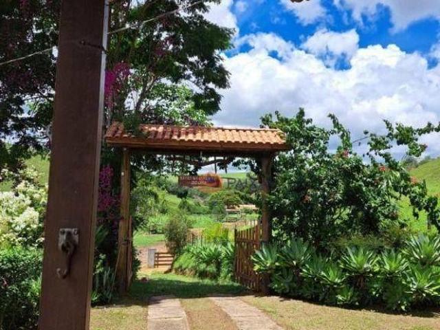 Chácara com 2 dormitórios à venda, 48400 m² por R$ 700.000,00 Zona Rural Cunha/SP