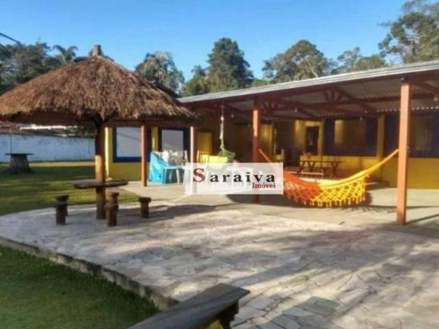 Chácara com 2 dormitórios à venda, 5000 m² por R$ 1.070.000,00 Represa Ribeirão Pires/SP