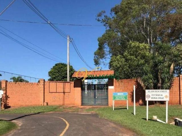 Chácara com 2 dormitórios à venda, 5000 m² por R$ 790.000,00 Condomínio Vera Cruz Zona Rural S