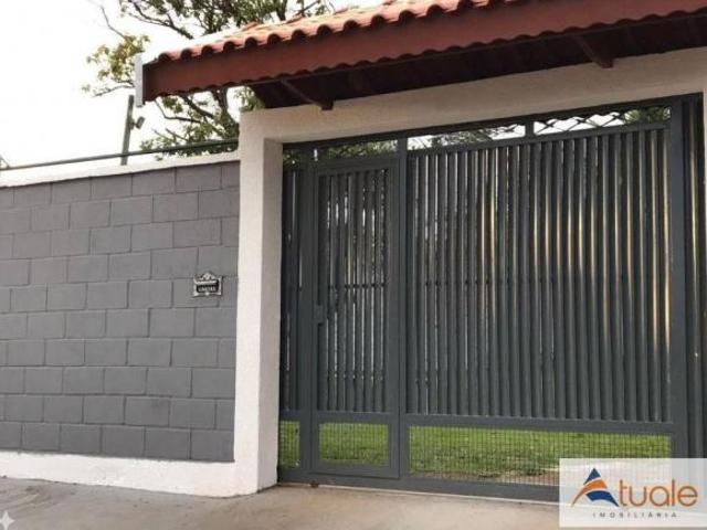 Chácara com 3 dormitórios à venda, 1000 m² por R$ 1.200.000,00 Recanto Feliz Paulínia/SP