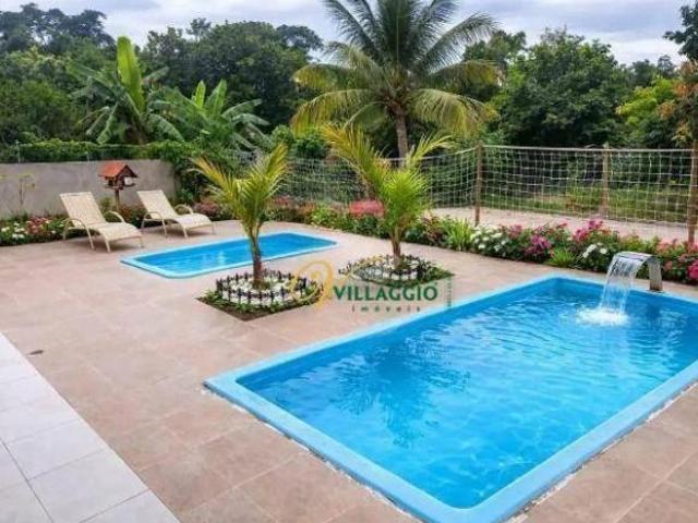 Chácara com 3 dormitórios à venda, 1000 m² por R$ 650.000 Estância São Carlos Zona Rural São J
