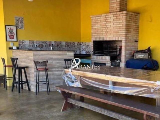 Chácara com 3 dormitórios à venda, 1200 m² por R$ 798.000,00 Jardim Estância Brasil Atibaia/SP