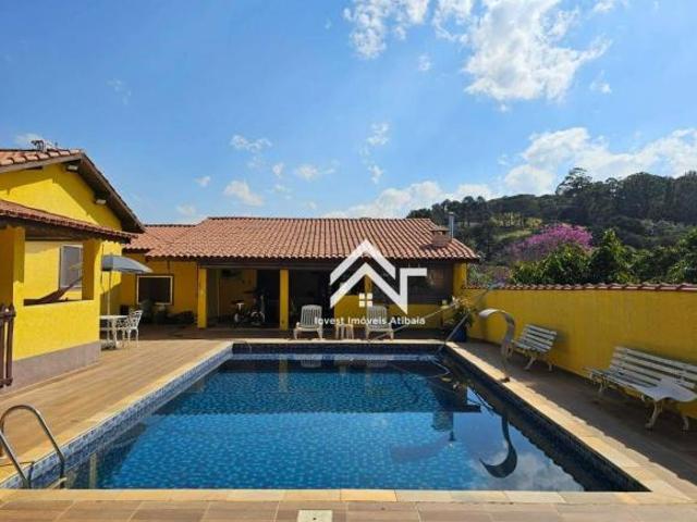 Chácara com 3 dormitórios à venda, 2000 m² por R$ 1.450.000,00 Vitória Régia Atibaia/SP