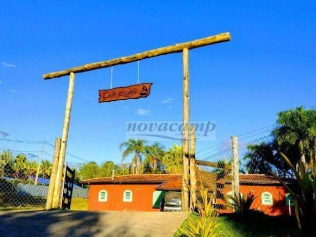 Chácara com 3 dormitórios à venda, 20025 m² por R$ 3.450.000,00 Sousas Campinas/SP