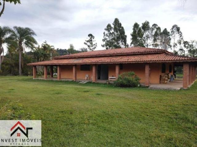 Chácara com 3 dormitórios à venda, 5000 m² por R$ 1.000.000,00 Guaxinduva Atibaia/SP
