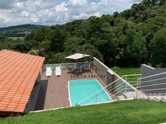Chácara com 3 dormitórios à venda, 500 m² por R$ 820.000,00 Pedreira Atibaia/SP