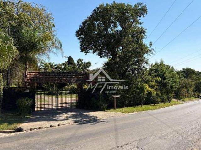 Chácara com 3 dormitórios à venda, 5405 m² por R$ 16.000.000 Iate Clube de Campinas Americana/SP