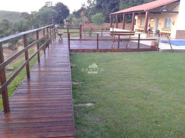 Chácara com 3 dormitórios suíte com área de lazer completa à venda, 10000 m² po