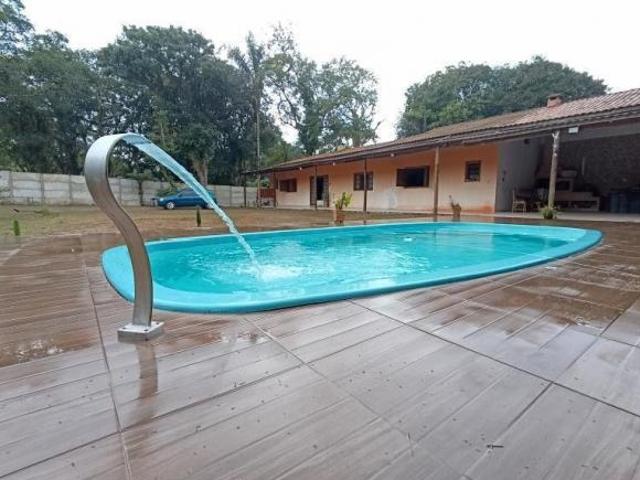 CHÁCARA COM 3 QUARTOS COM PISCINA, CHURRASQUEIRA + ESCRITURA