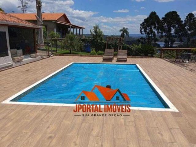 Chácara com vista para a represa – conforto e lazer em um só lugar!