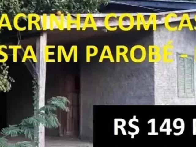 CHÁCARA COM CASA MISTA E POMARES EM PAROBÉ