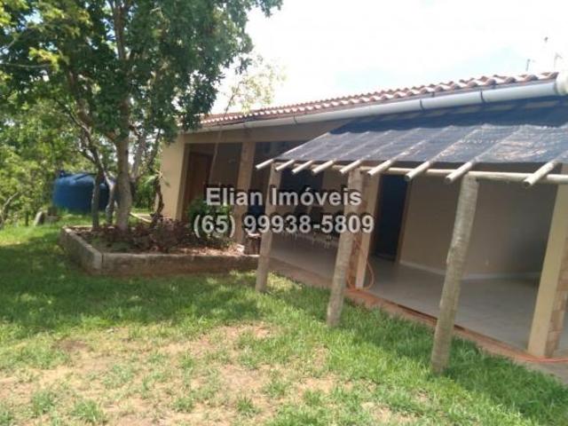 Chácara com casa com excelente vista, e 100m de beira de Rio na região